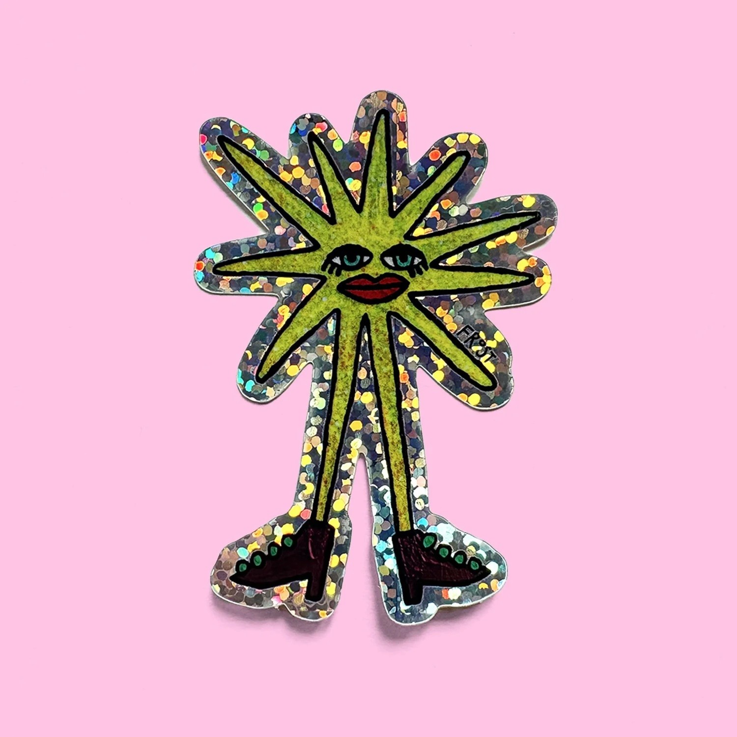 Sticker SUNNY SIDE UP (limited) von DV×NG TH×NGS | selekkt.com