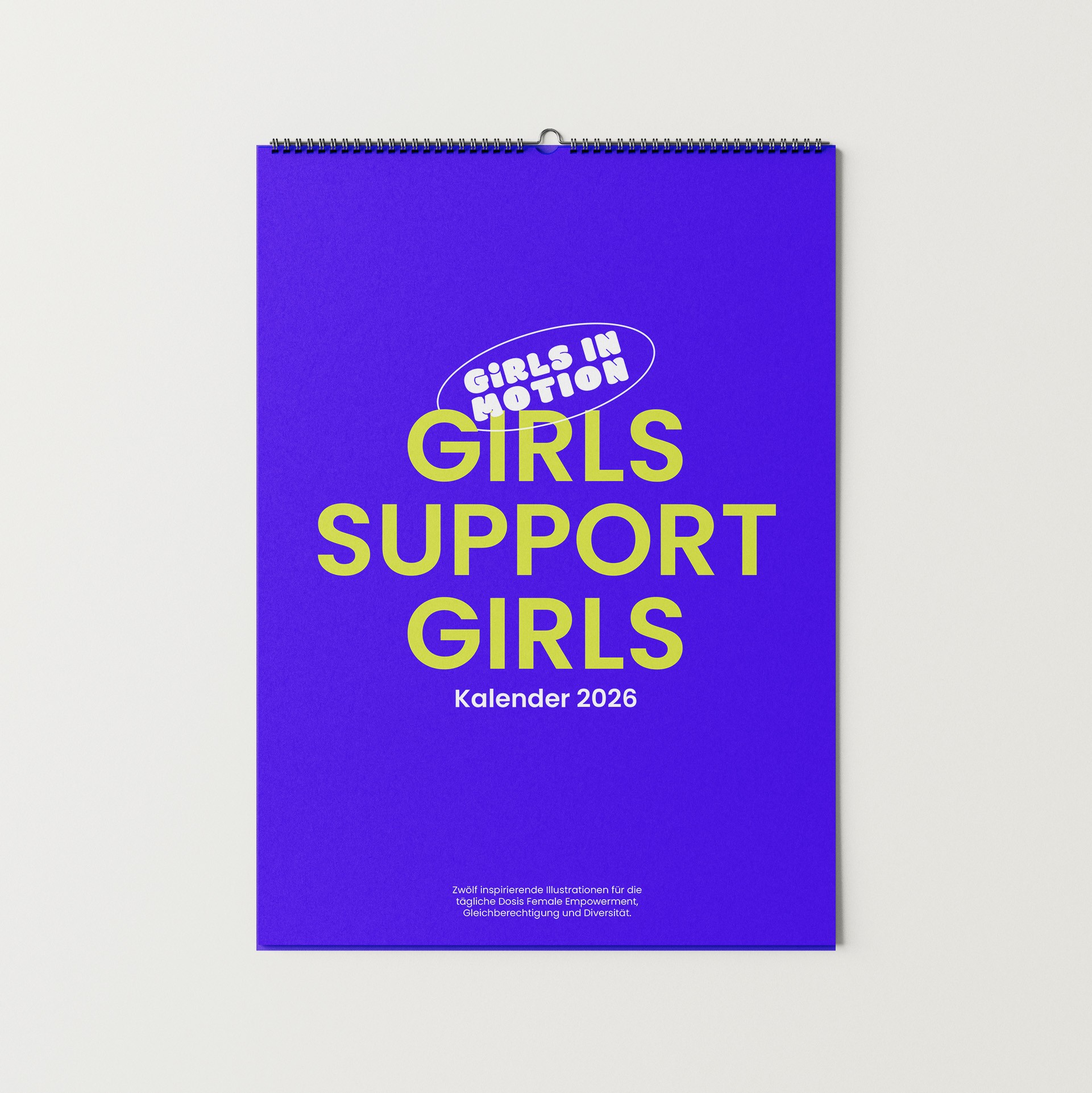 Girls in Motion Kalender 2026 - DIN A4 - 365 Tagen voller ...