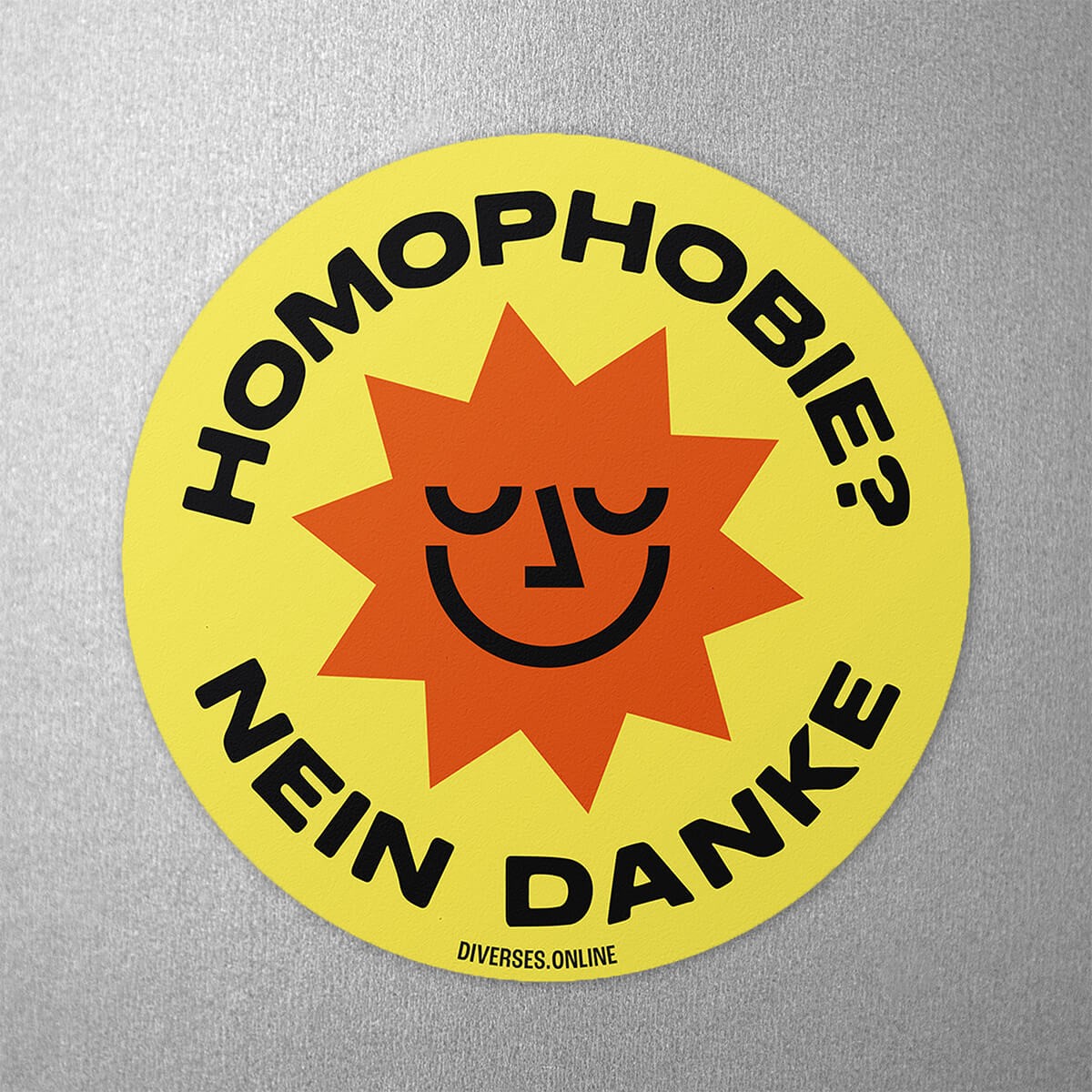 "Homophobie? Nein Danke" 10er Stickerset – DIVERSES | selekkt.com