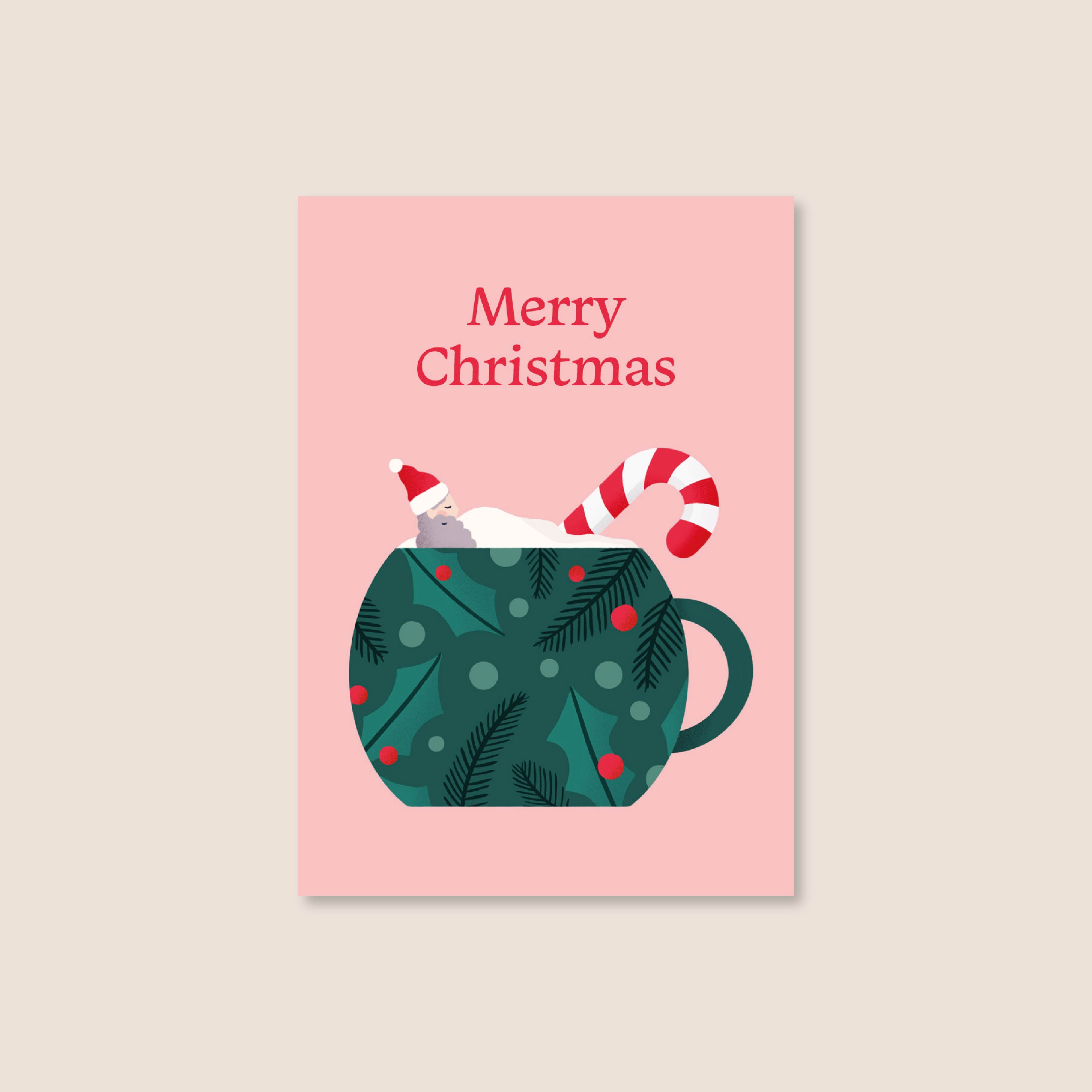 Weihnachtstasse / Postkarte A6 / Svea Hansohn Illustration | selekkt.com