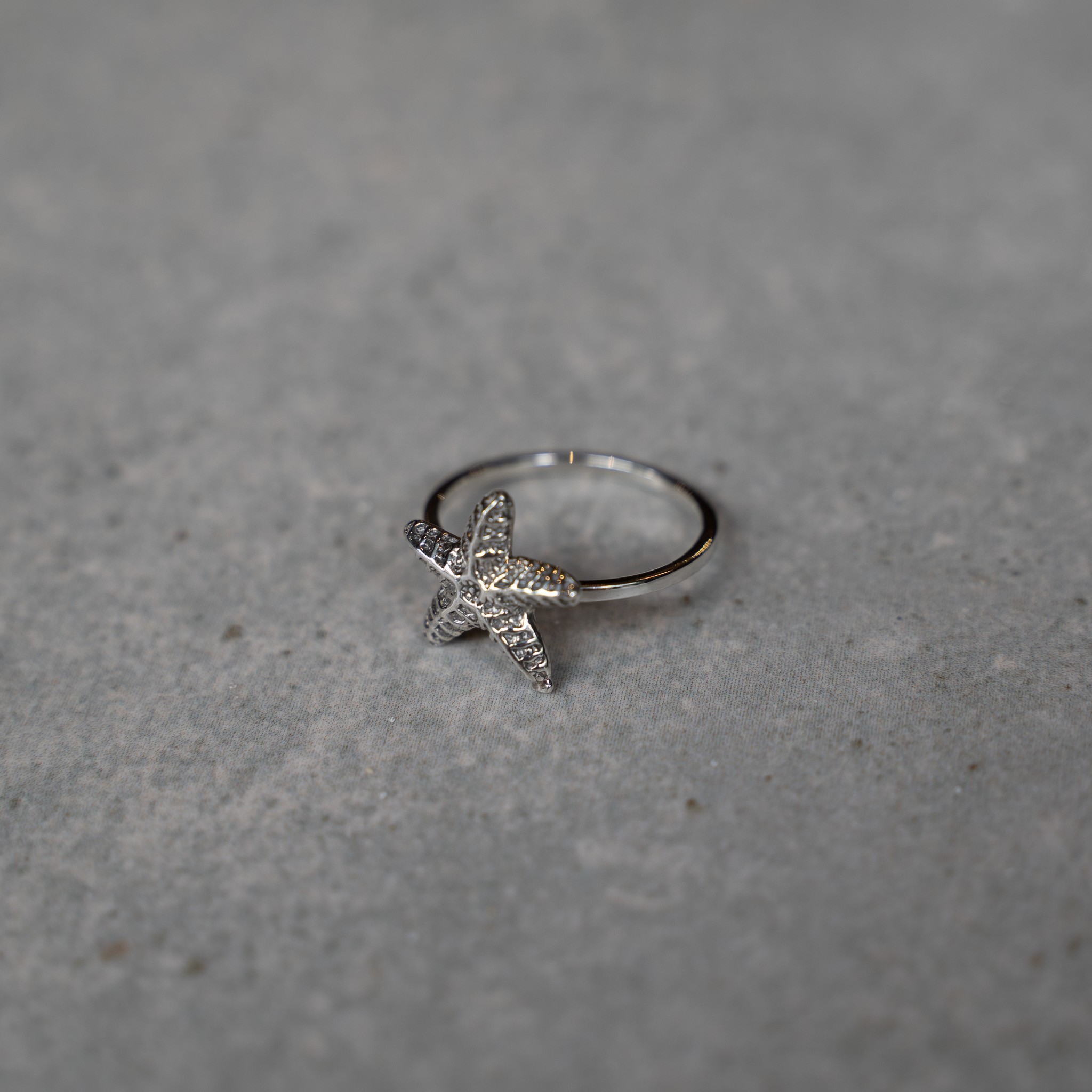 Ring Seestern Silber Fünf Clothing | selekkt.com