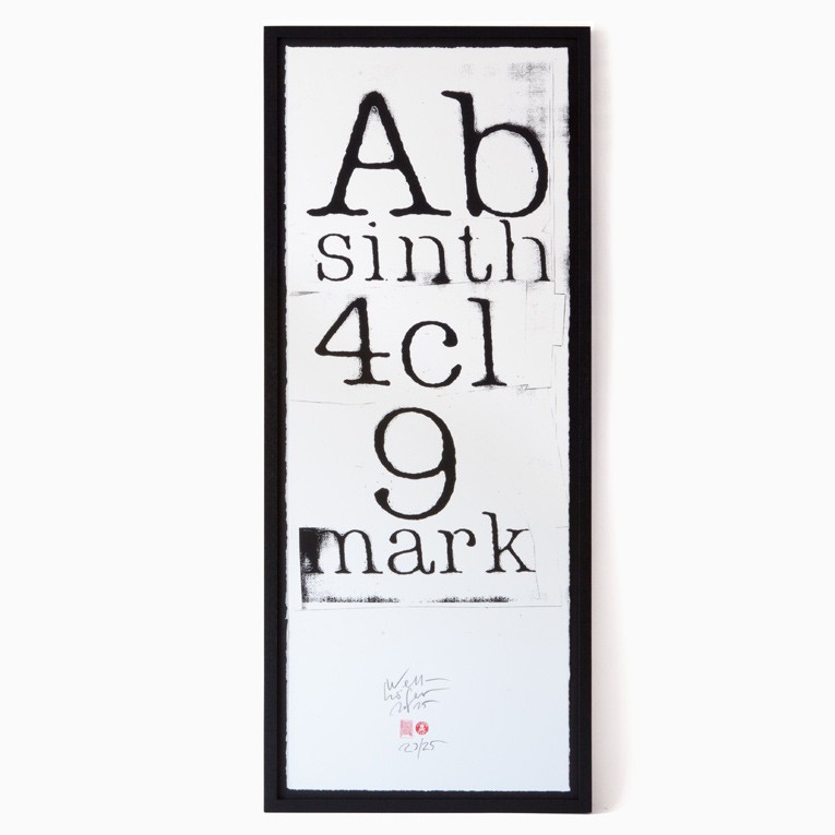 edition rikiki Siebdruck Erich Wellhöfer – Absinth | selekkt.com edition rikiki Siebdruck Erich Wellhöfer – Absinth | selekkt.com