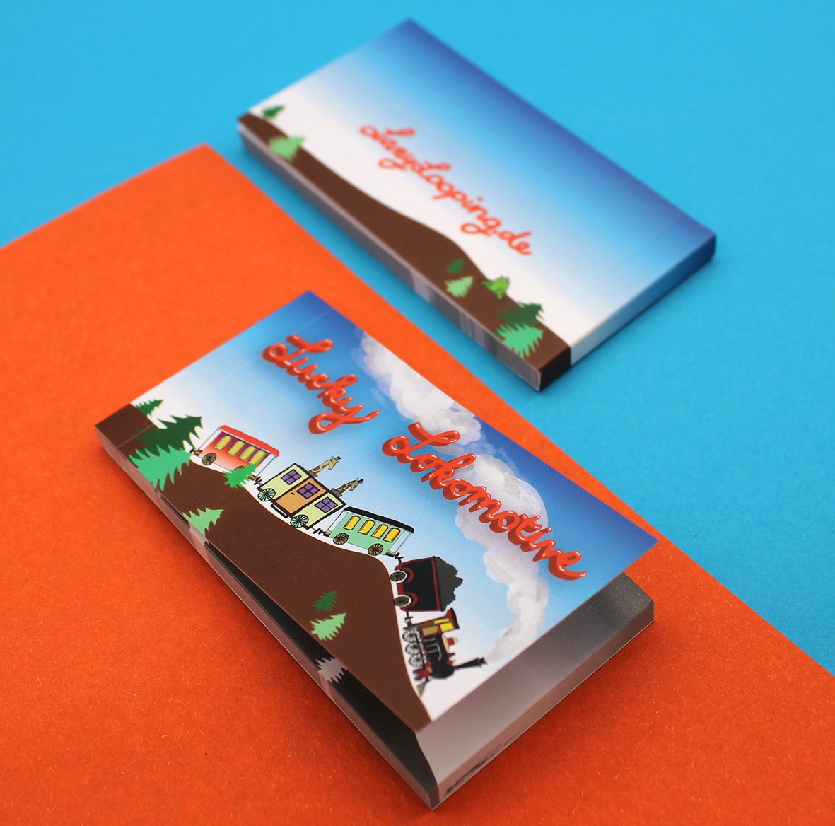 "Lucky Lokomotive" Daumenkino von Lazy Looping Daumenkinos | selekkt.com